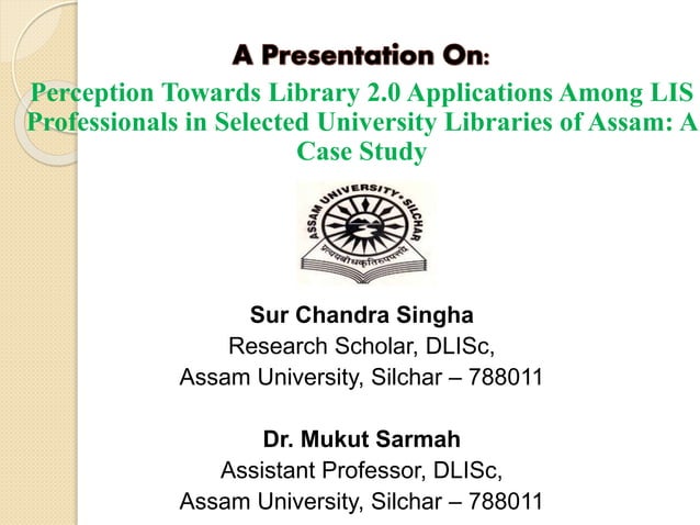 Perception Towards Library 2.0 Applications Among LIS Professionals in ...