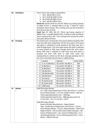 Surda mine Data & Tendering 2017 analysis | PDF