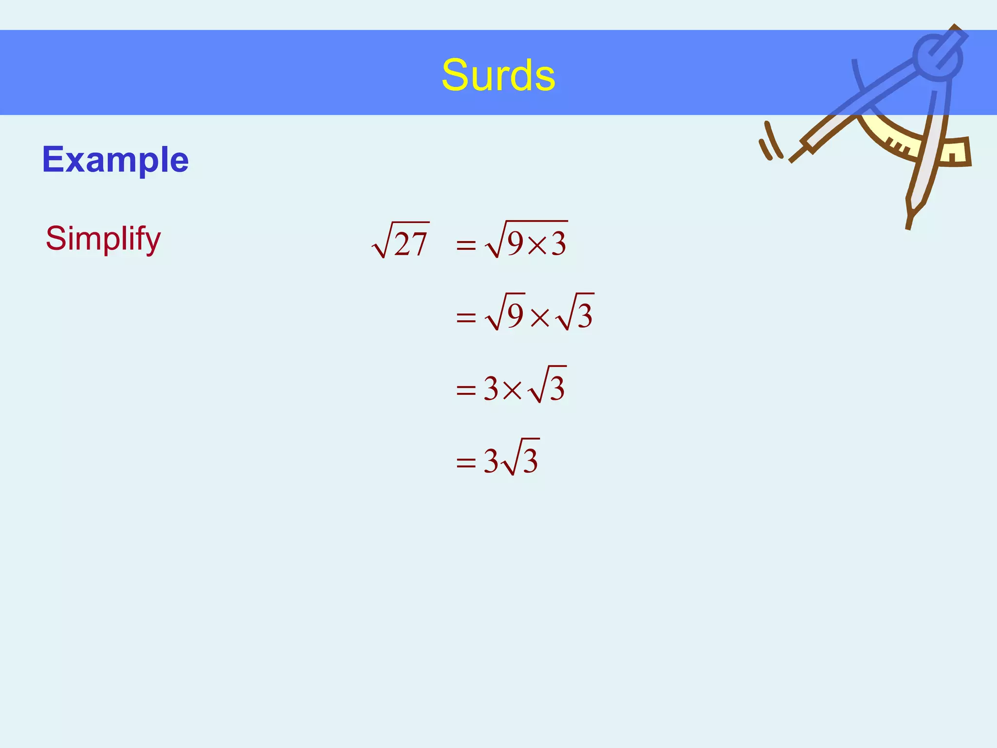 Surds | PPT