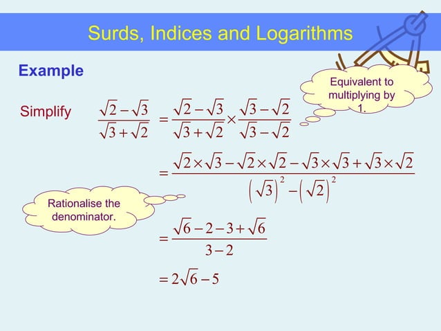 Surds | PPT | Physics | Science