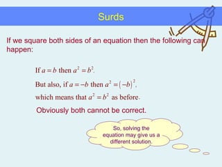 Surds | PPT