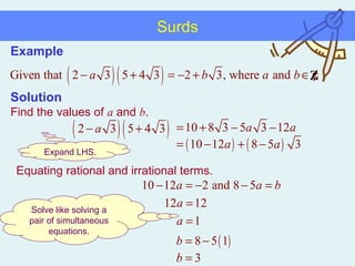 Surds | PPT