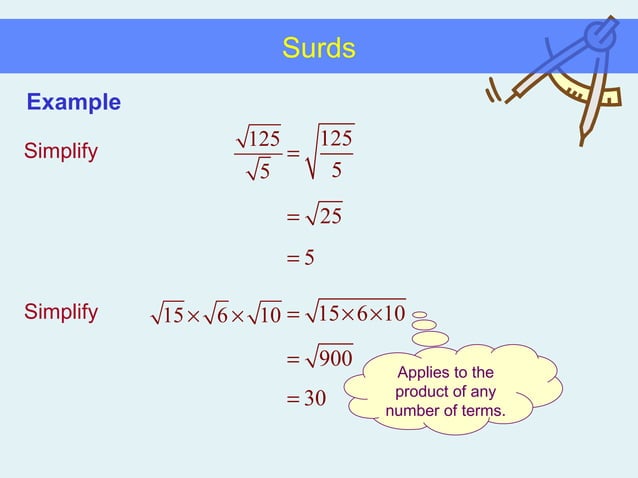 Surds | PPT | Physics | Science