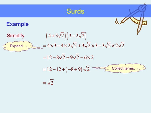 Surds | PPT | Physics | Science