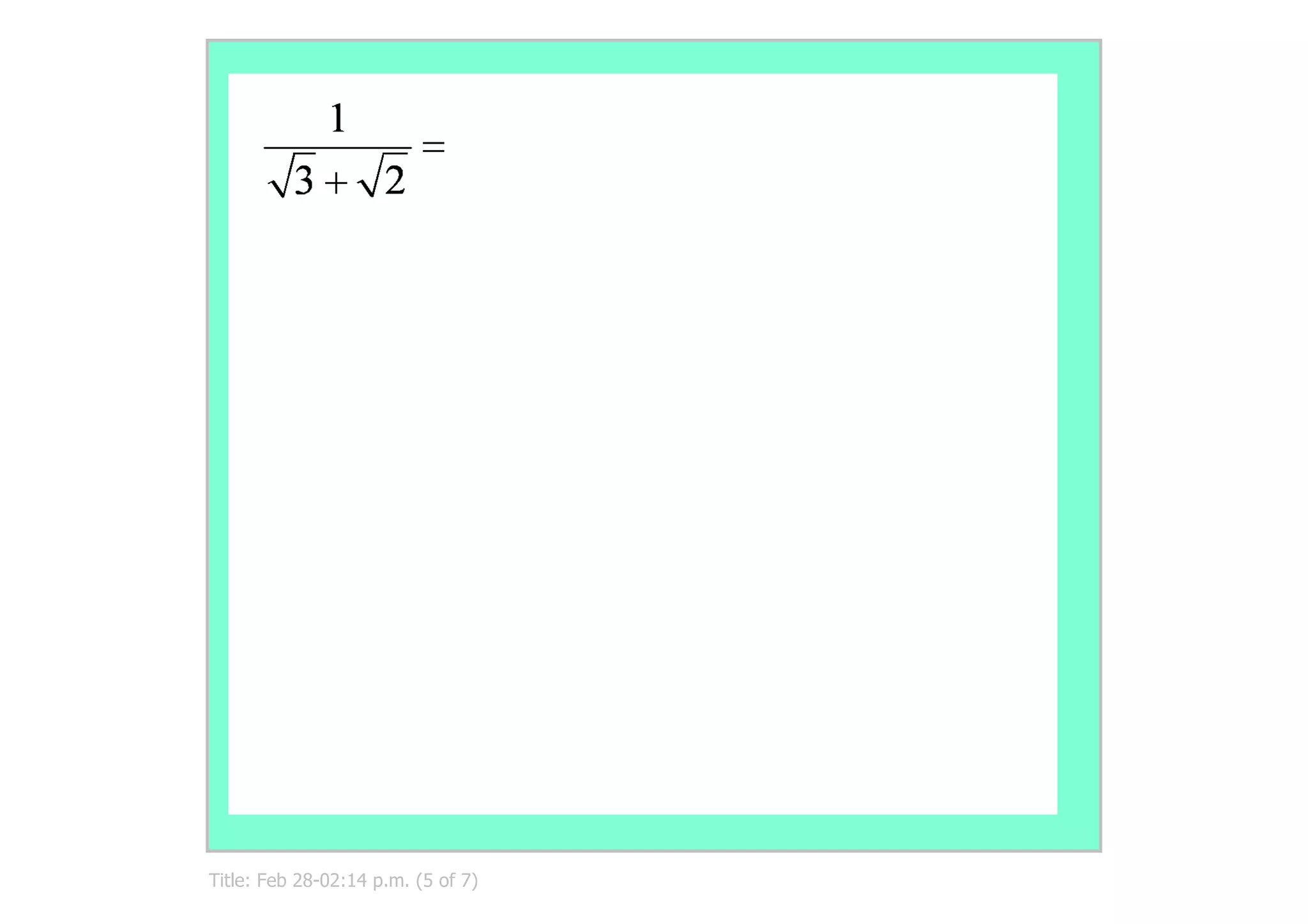 Surds+2+rationalization | PDF