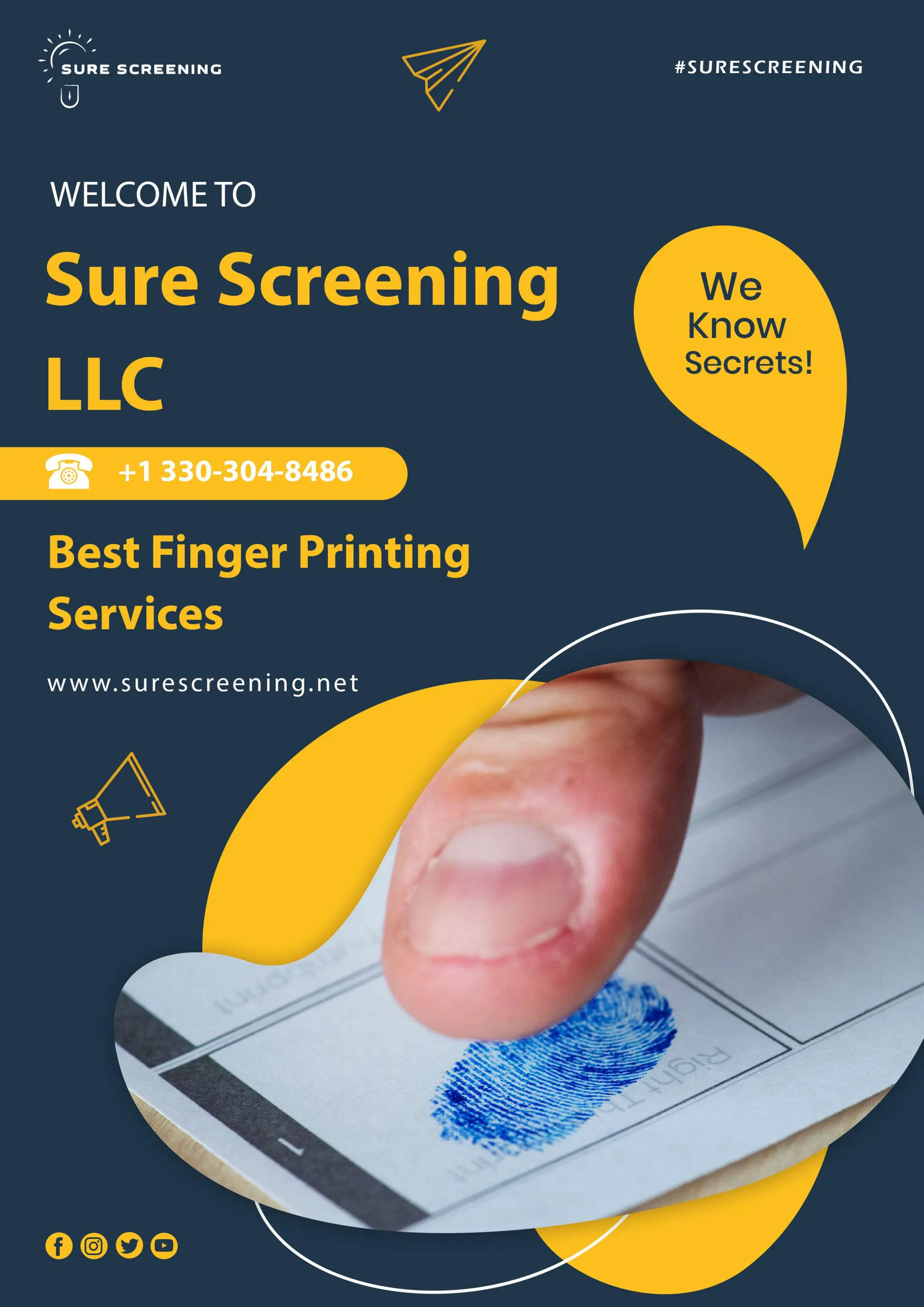 Sure Screening LLC - Best Finger Printing Services | PDF