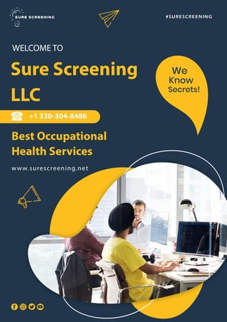Sure Screening LLC - Best Occupational Health Services | PDF