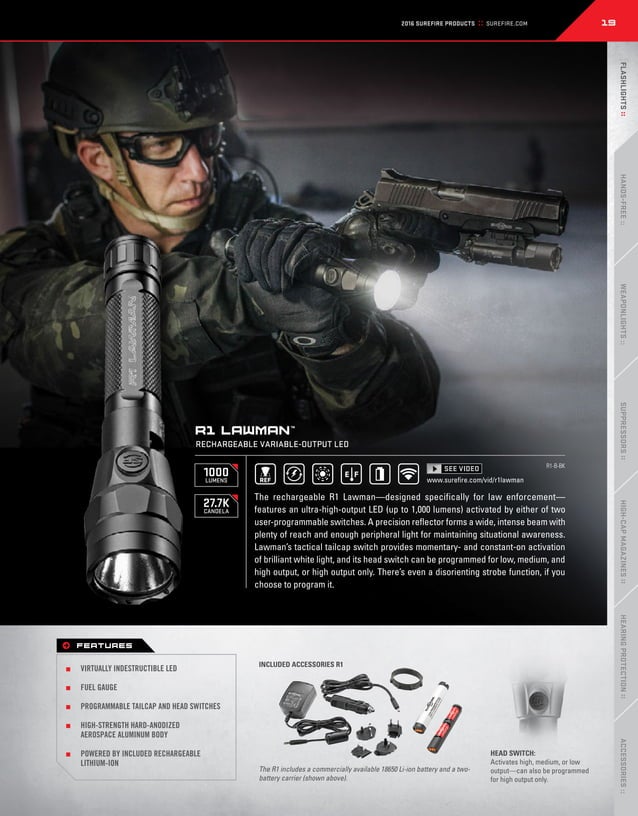 Catalogue Surefire 2016 | PDF