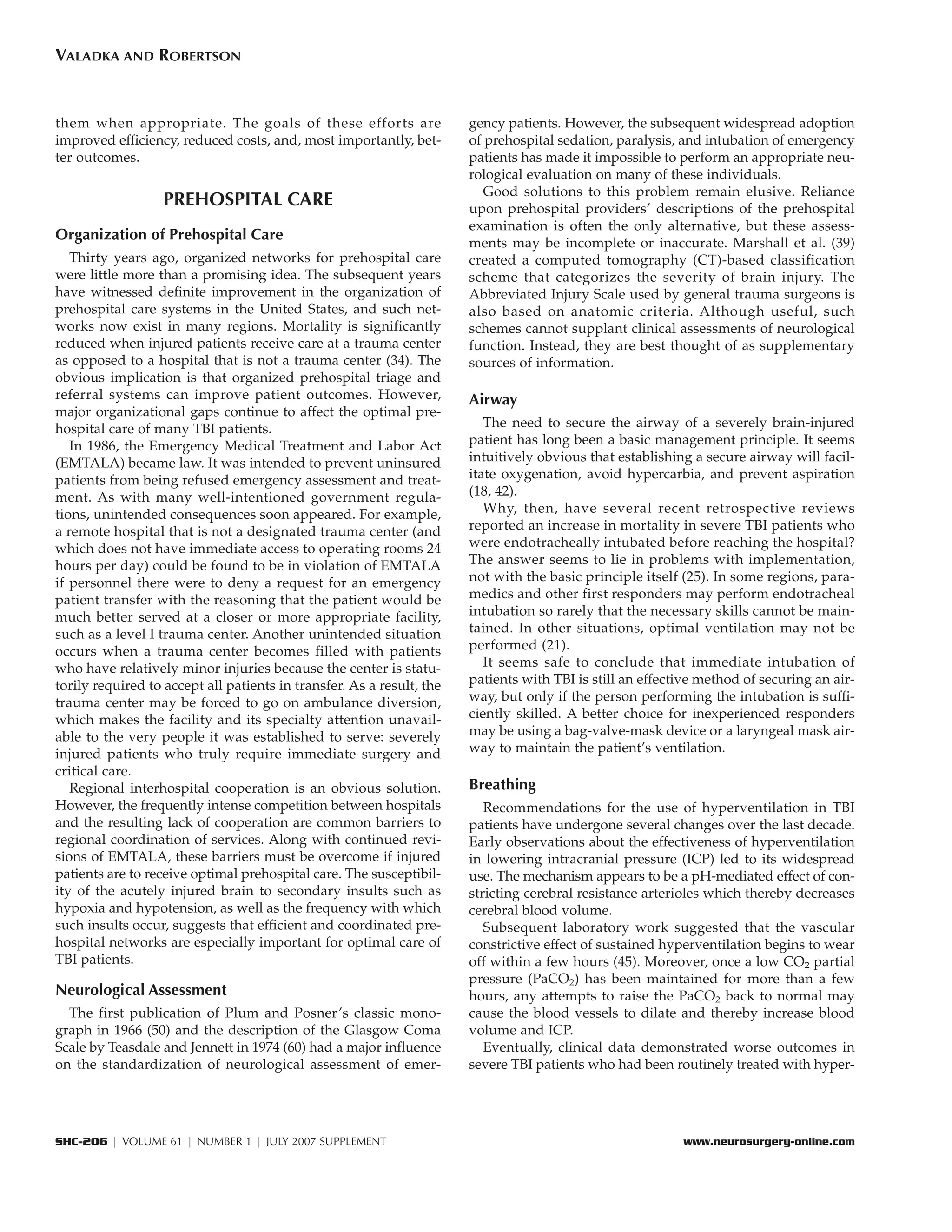 Surgery of cerebral trauma and associated critical care | PDF