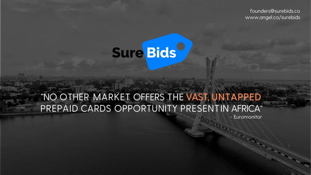 Suregroup Formerly Surebids Pitch Deck | PDF