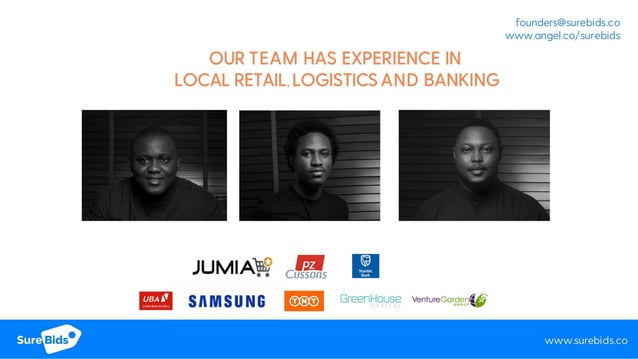 Suregroup Formerly Surebids Pitch Deck | PDF