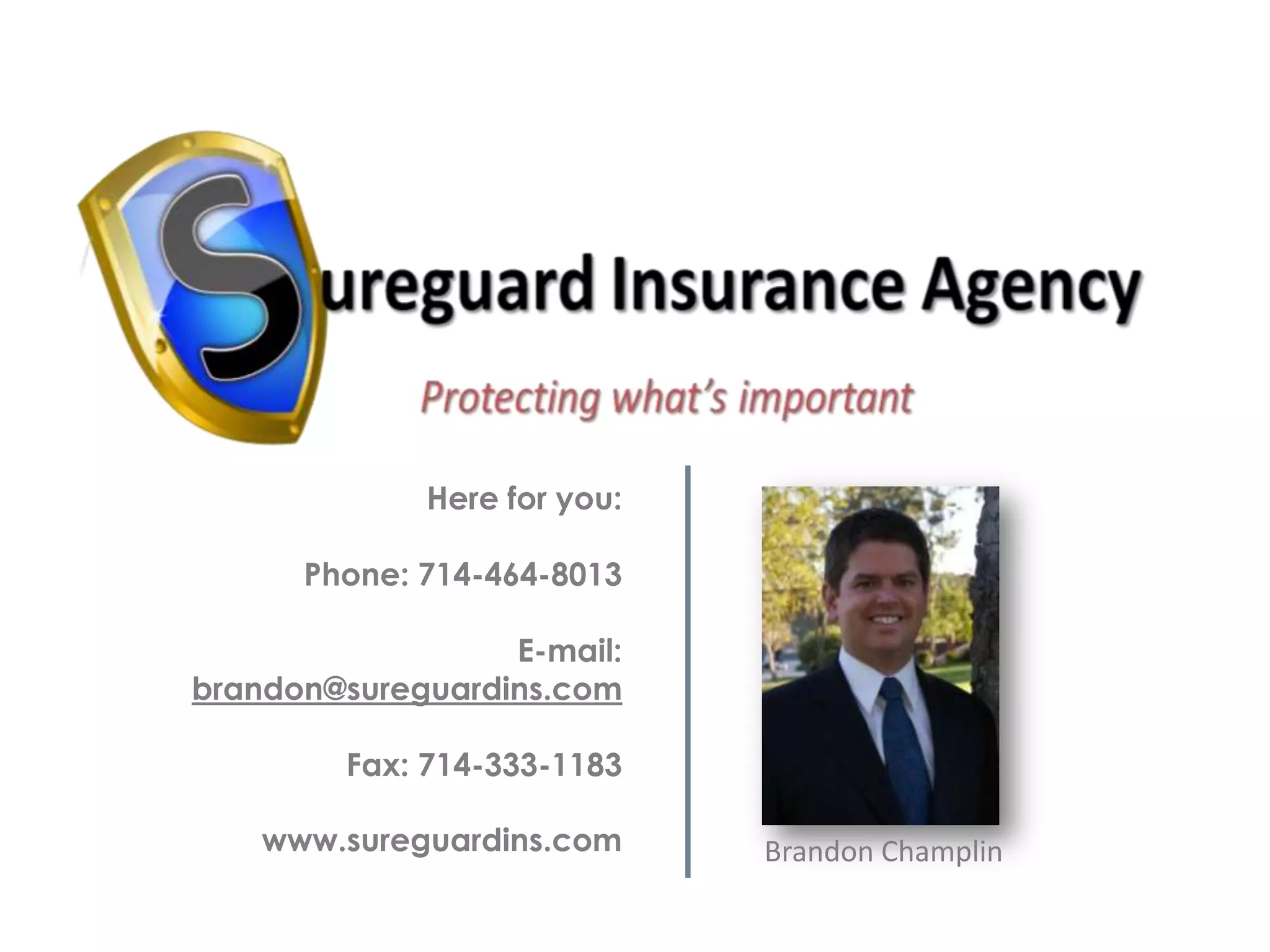Sureguard Insurance | PPTX | Internet | Computing