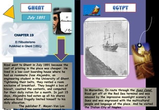 Dr. Jose Rizal's Travels | PPTX