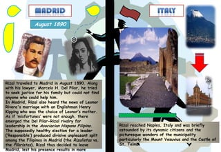 Dr. Jose Rizal's Travels | PPTX