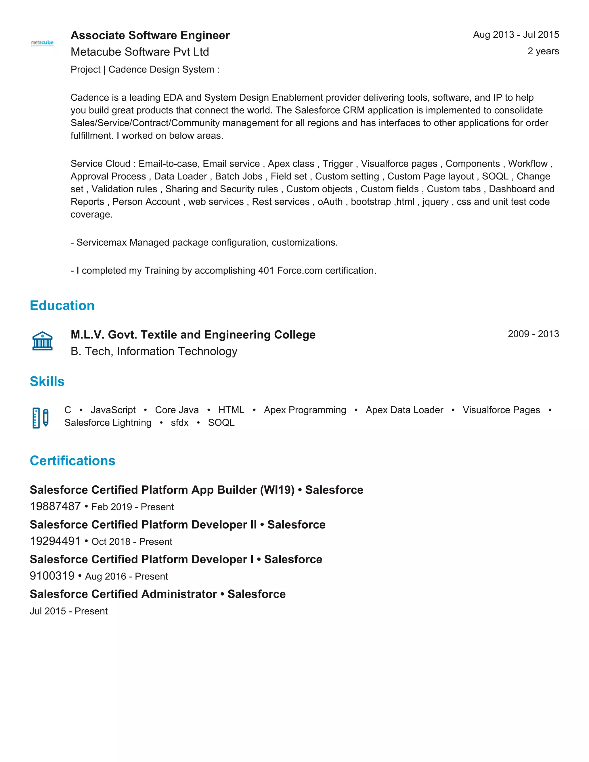 Surendra choudhary Resume | PDF