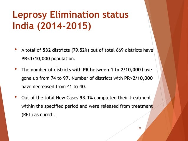 National Leprosy Eradication Program - Dr Surendran Venkataraman | PPTX