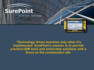 SurePoint Bim On Site | PPT