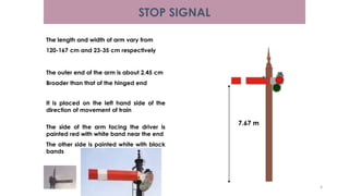 Signaling in railways | PPTX