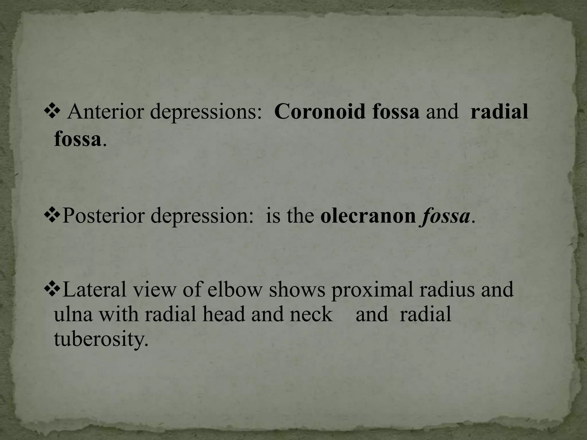 ELBOW JOINT X-RAY PROJECTIONS | PPTX