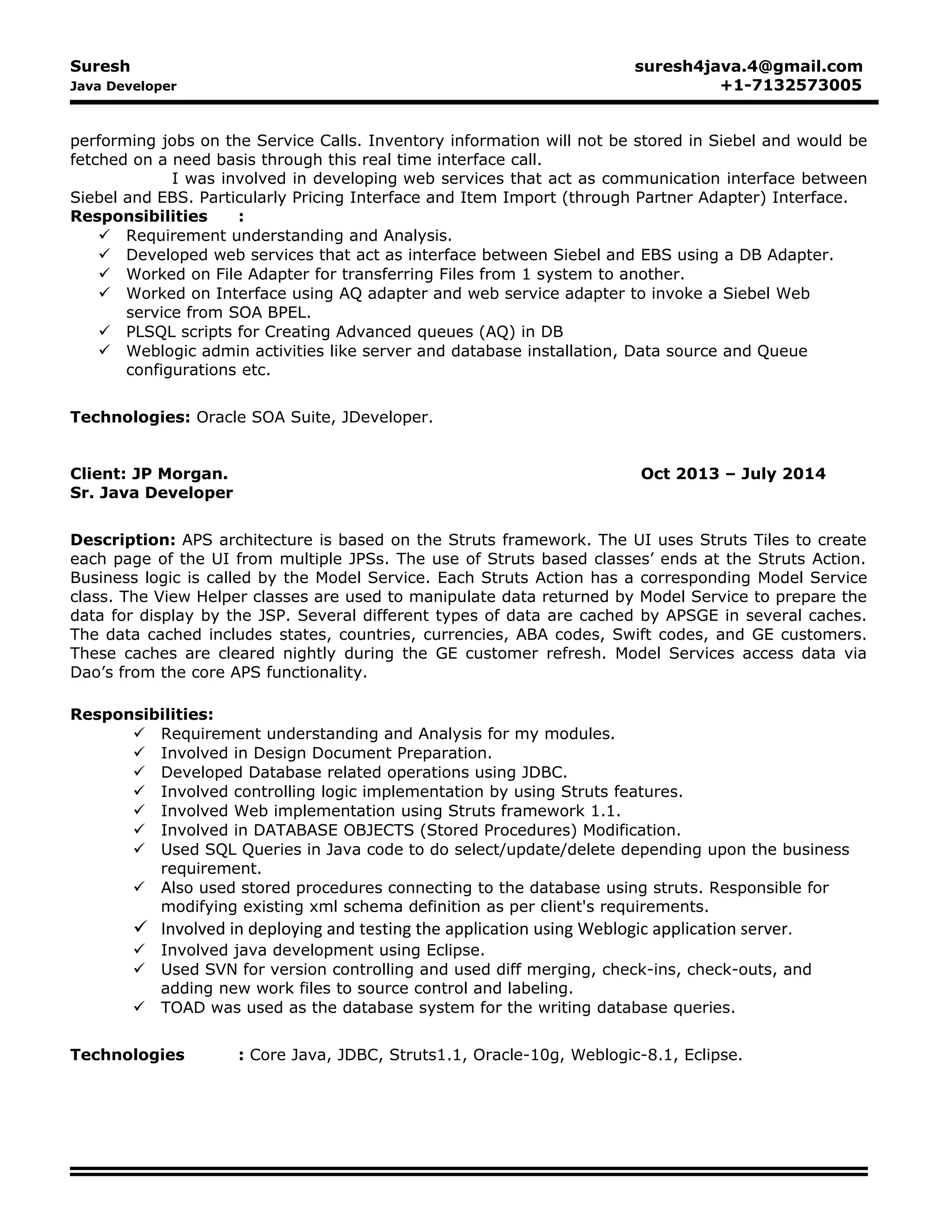 Suresh Resume | PDF