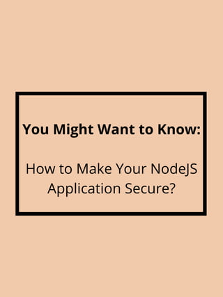 Sure Shot Ways To Improve And Scale Your Node js Performance.pdf