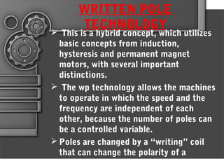 written pole electric motor | PPT