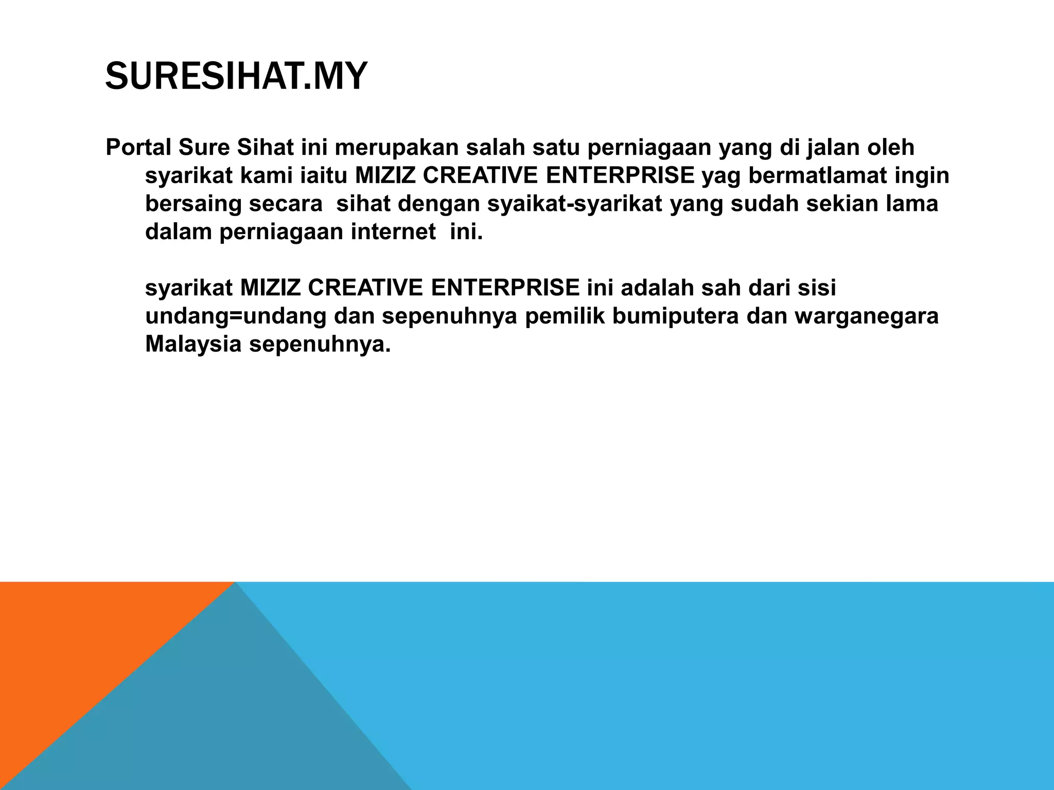 Sure sihat pengenalan | PPT