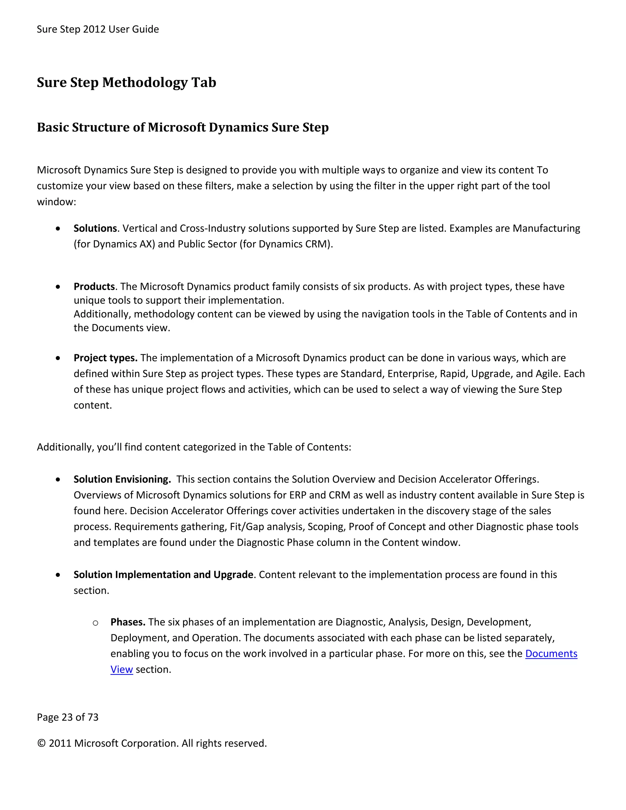 Sure step2010userguide1 | PDF