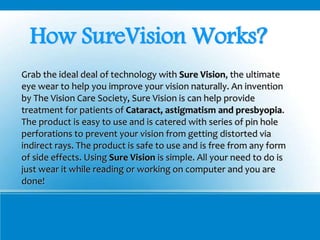 Sure Vision | PPT