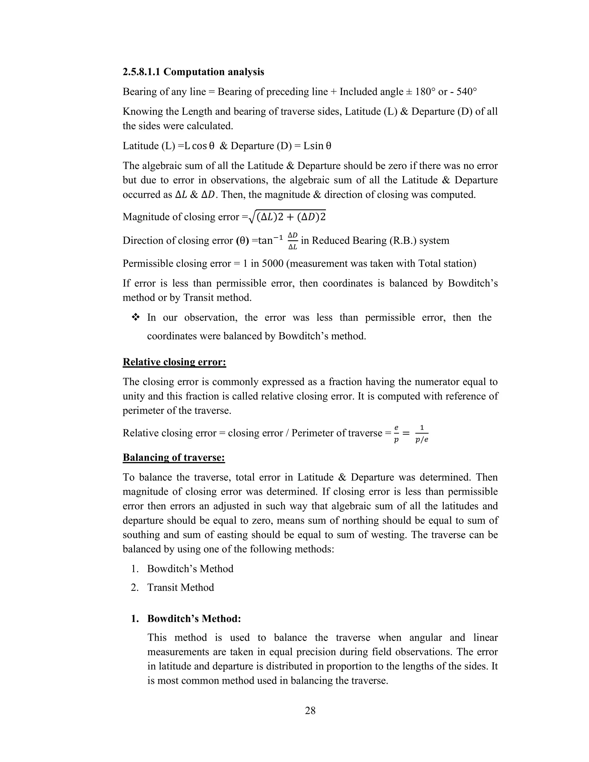 Survey Camp Report (Mars Nepal Engineering Survey Camp) | PDF