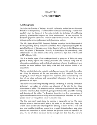 Survey Camp Report (Mars Nepal Engineering Survey Camp) | PDF
