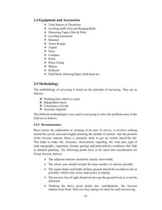Survey Camp Report (Mars Nepal Engineering Survey Camp) | PDF
