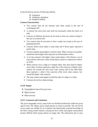 Survey Camp Report (Mars Nepal Engineering Survey Camp) | PDF