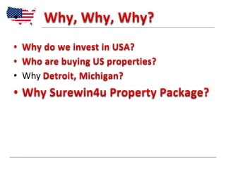 Surewin Uni Property Investment Presentation | PDF