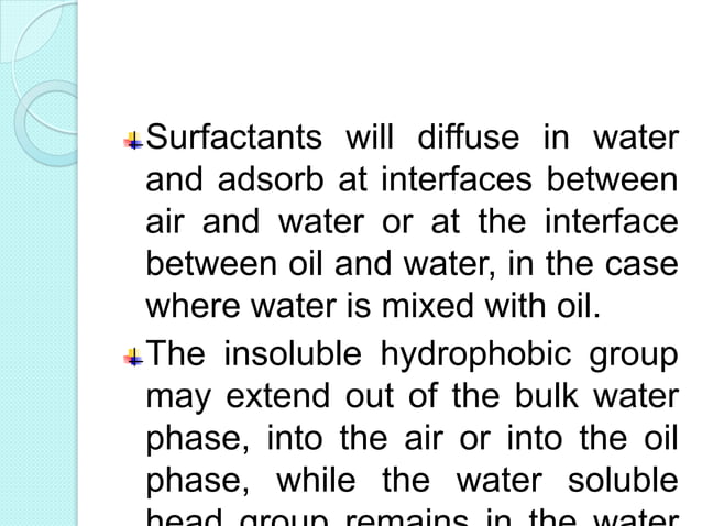 Surface active agent by 269 | PPT