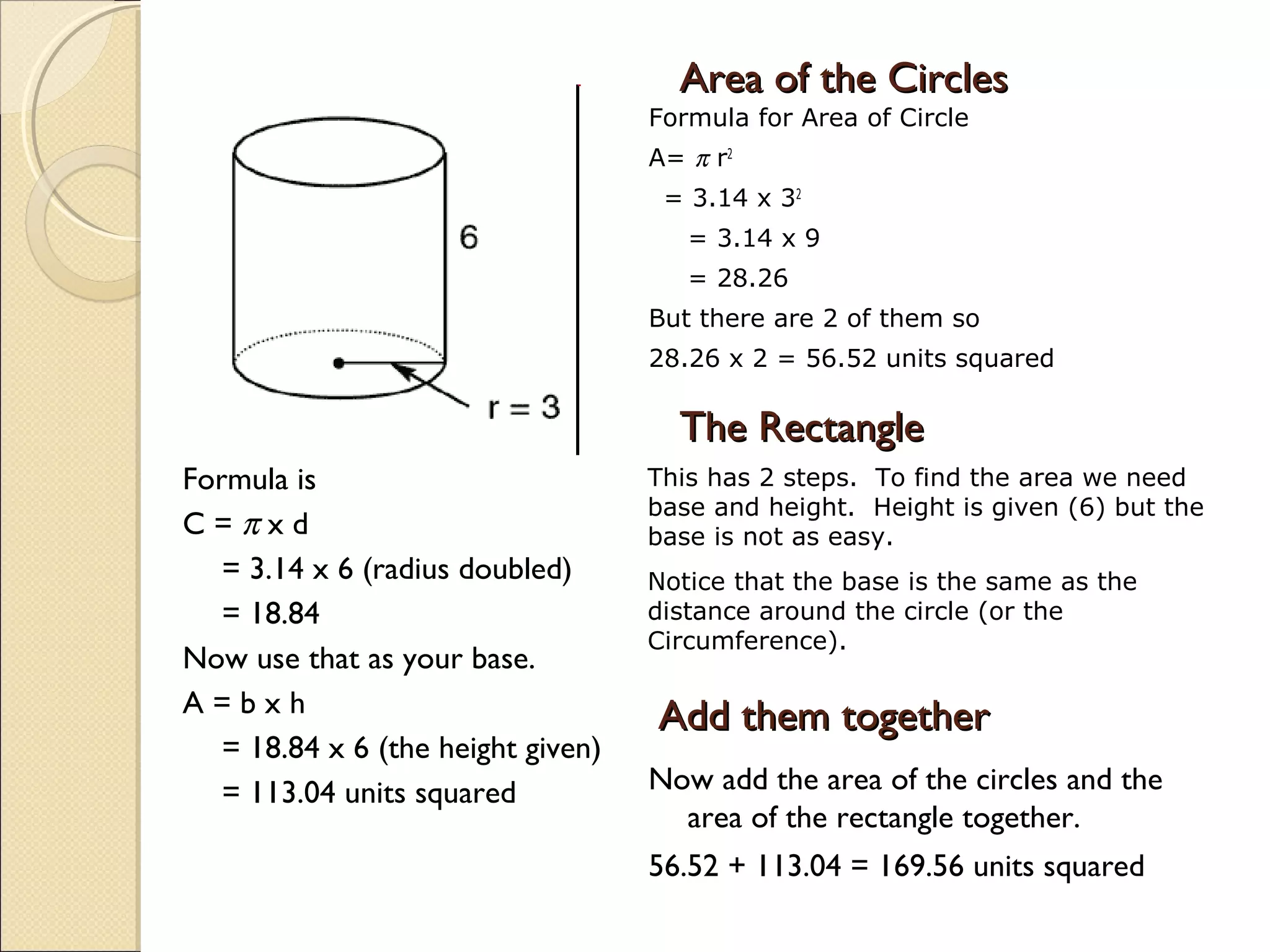 Surface Area and Volume | PPT