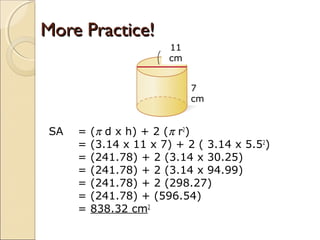 Surface Area and Volume | PPT