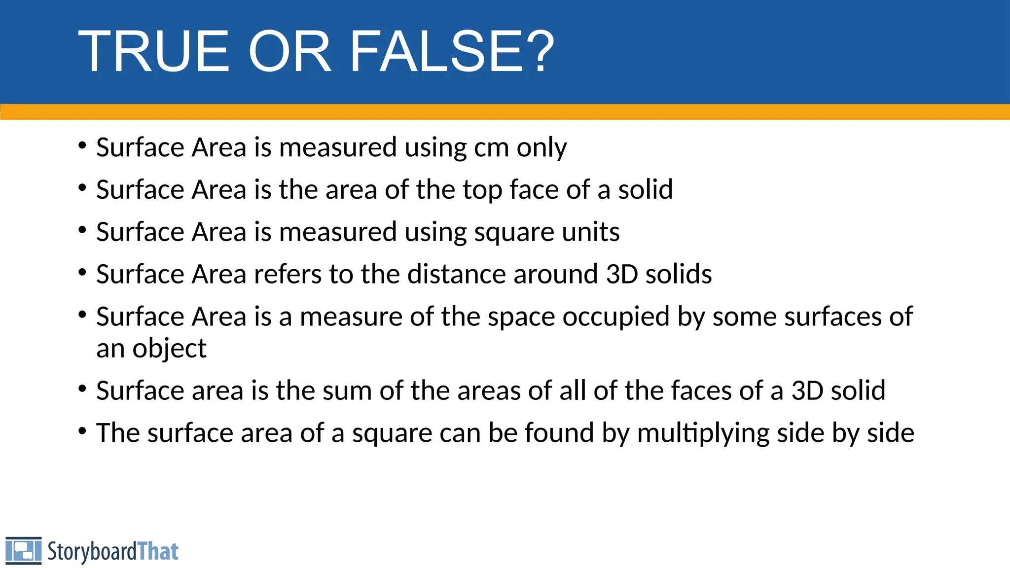 The concept of surface area using concept formation method | PPTX ...
