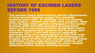 SURFACE ABLATION PRK , LASIK , SMILE | PPTX