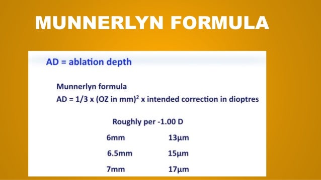 SURFACE ABLATION PRK , LASIK , SMILE