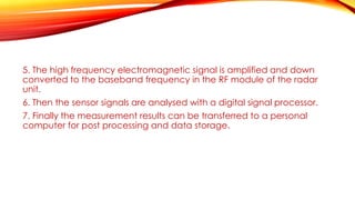 Surface acoustic wave (saw) radio transponders | PPTX
