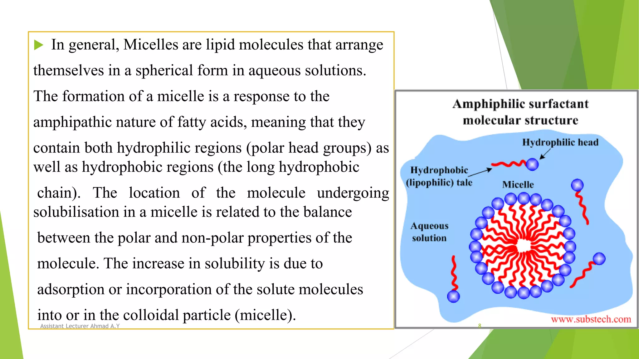 Surface active agent 5 Physical Pharmacy Lab | PDF