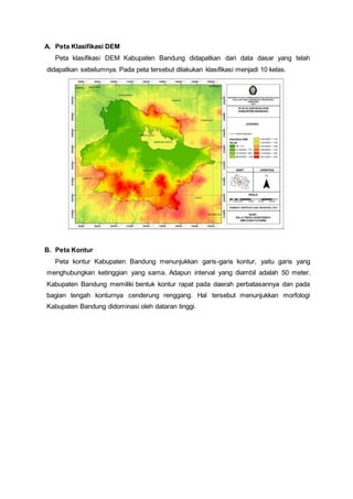 Spatial Analyst dalam Sistem Informasi Geografis: Surface Analyst | DOCX