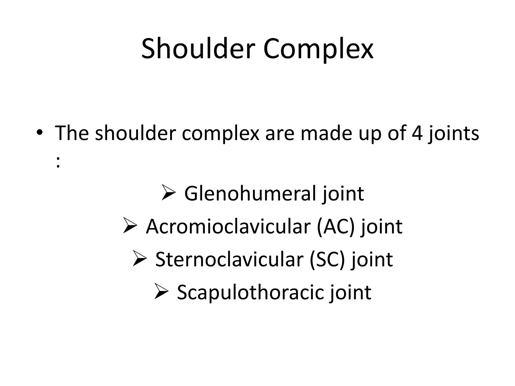 Shoulder Joint | PPTX