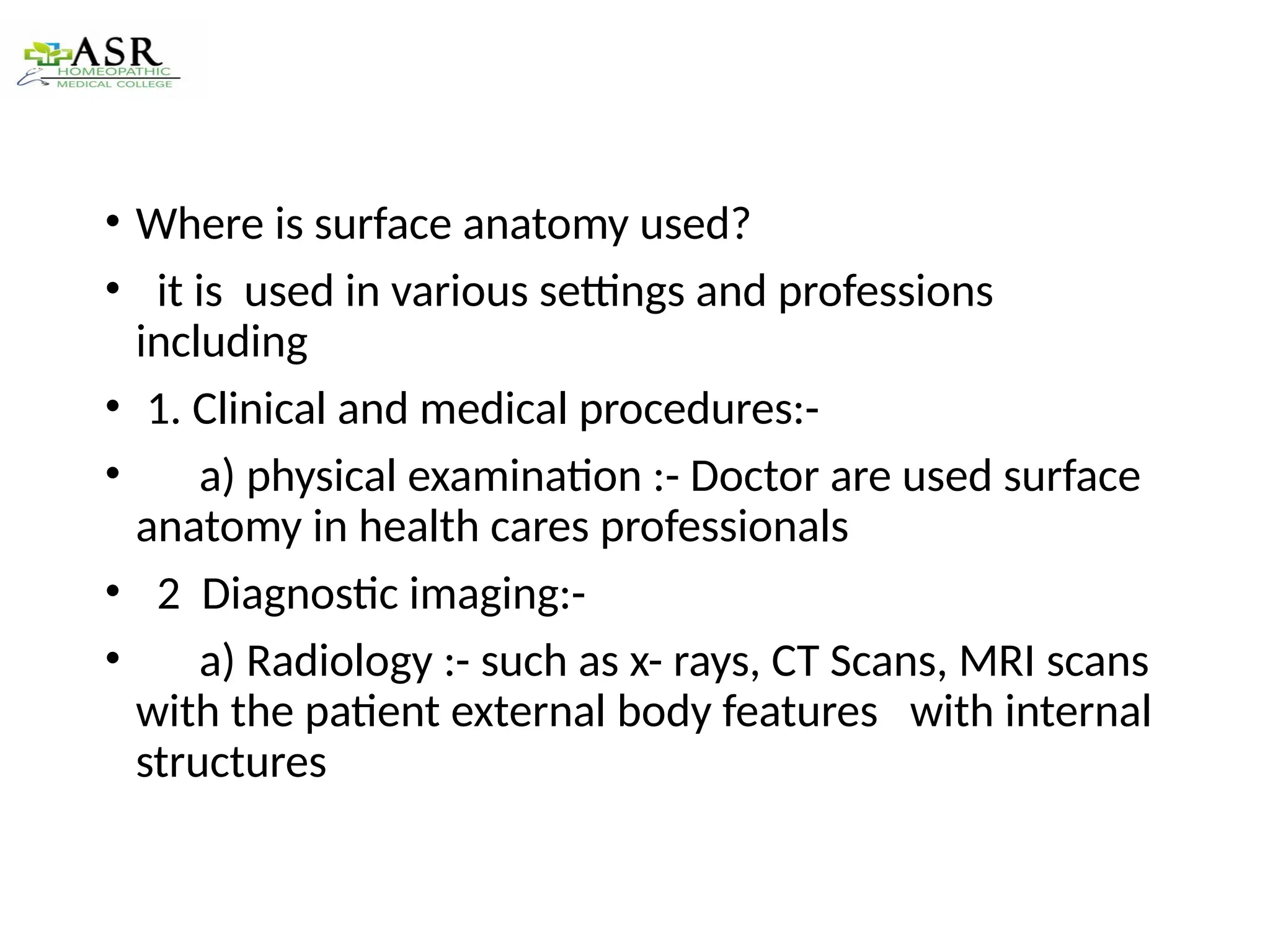 COMPREHENSIVE GUIDE TO SURFACE ANATOMY | PPTX