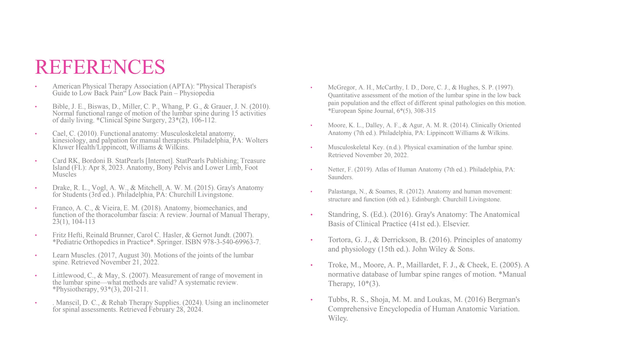 SURFACE ANATOMY OF THE BACK - GROUP 9.pptx