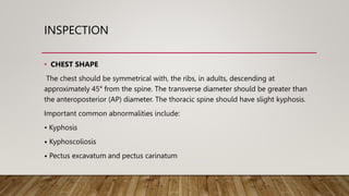 SURFACE ANATOMY (THORAX) PHYSIOTHERAPY.pptx