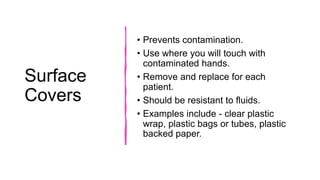 Surface and Equipment Asepsis | PPTX