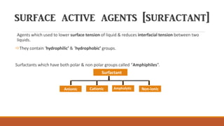 Surface and interfacial phenomenon | PDF