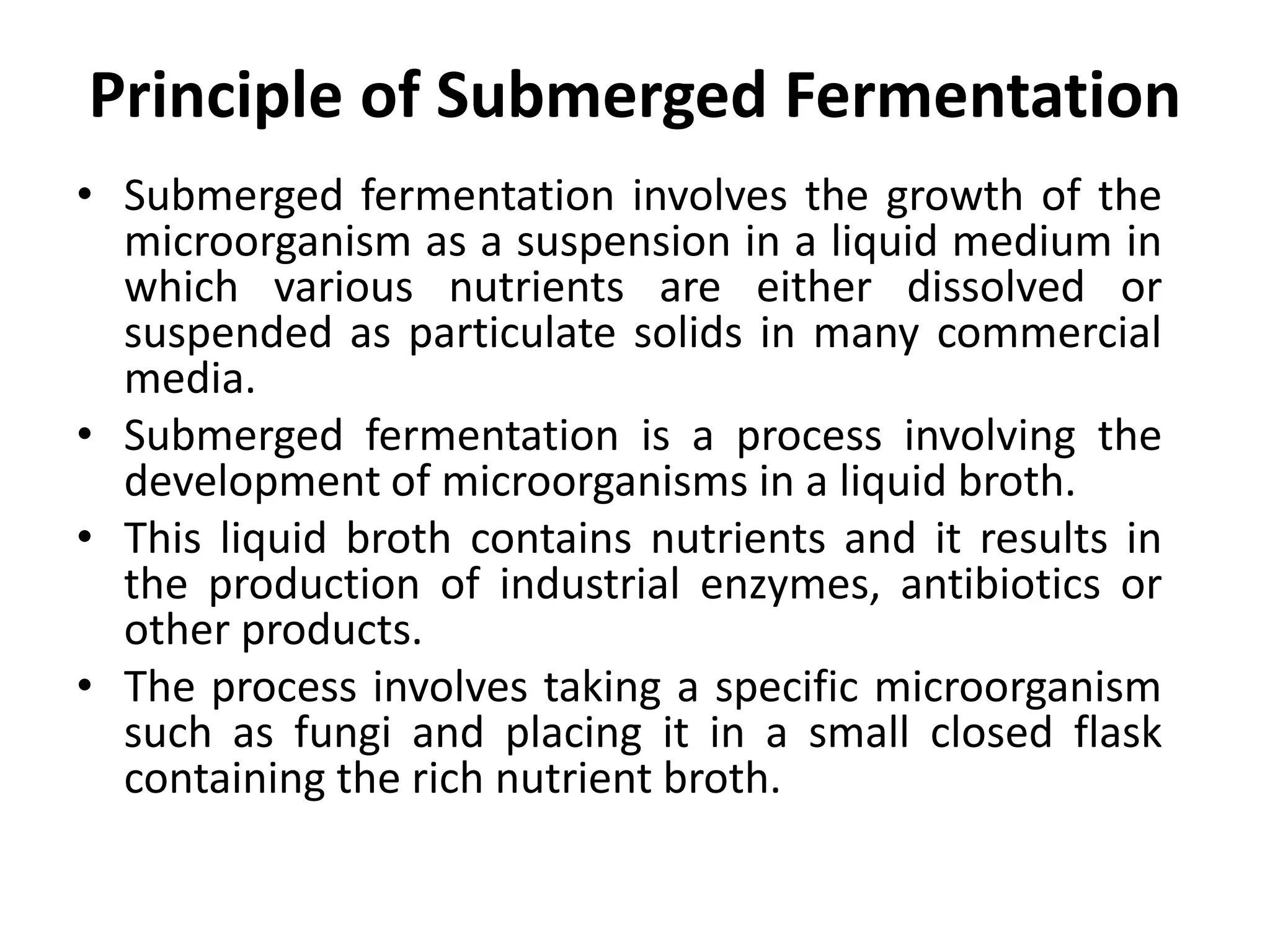 Surface and submerged fermentation | PPT